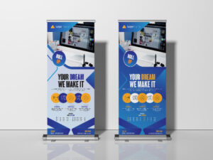 Electric Scrolling Rollup Banner | iPrints Nigeria