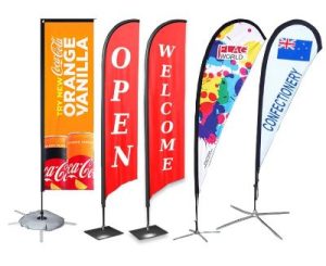 Teardrop Flags and Feather Banners | iPrints Nigeria