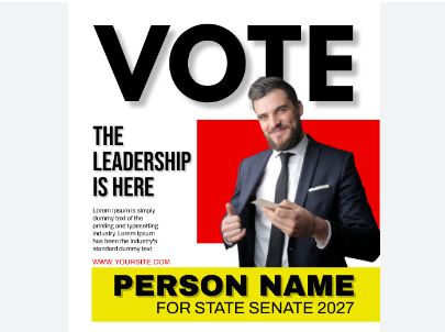 A2 Political Campaign Stickers | iPrints Nigeria