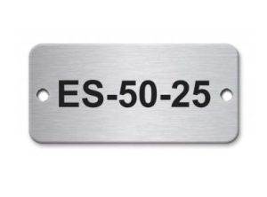 Printed Aluminum Label Plates | iPrints Nigeria